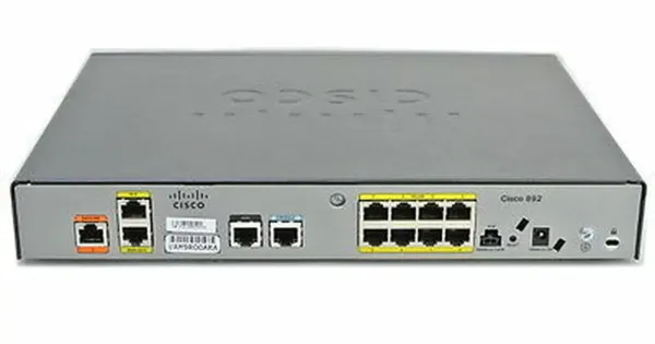 Cisco 892-K9 890 Gigabit Ethernet Security Router - Router - ISDN 8-Port Switch