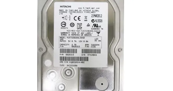 118033269-03 - Data Domain 2TB 7200 RPM SAS 3.5" HDD for Data Domain DD2200