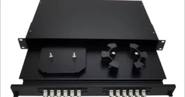 Digilink Slide- LIU 24 Port Rack Mount 1U, Unloaded - DFBOX24RXX-S