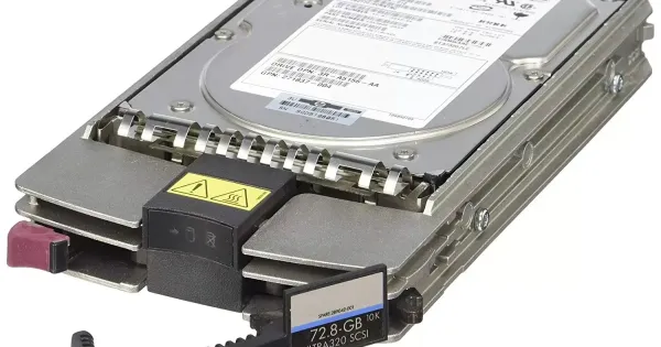 HP 72.8GB 10K RPM 3.5 Inch Ultra 320 SCSI Hard Disk