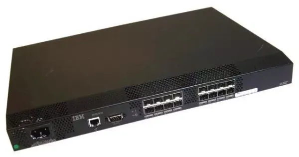 IBM 16 Port 4GB SAN Switch 2005-B16 22R5511 with 16 Port License, 16 ...