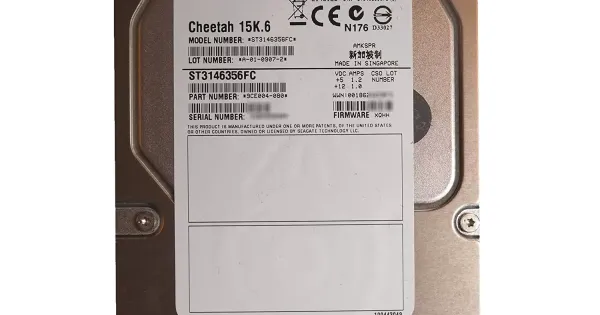 Seagate StorEdge 5320 NAS 6140 6540 146GB 15K RPM 3.5Inch FC-AL Hard ...