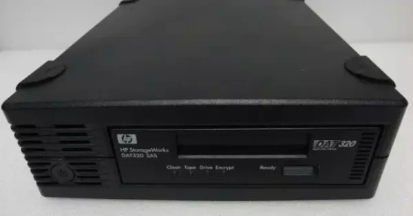 HP DAT320 HH SAS External Tape Drive 496506-001: Reliable Data Backup ...