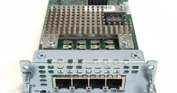 Cisco ISR 4000 Series 4 Port Network Card Interface Module NIM-4FXO
