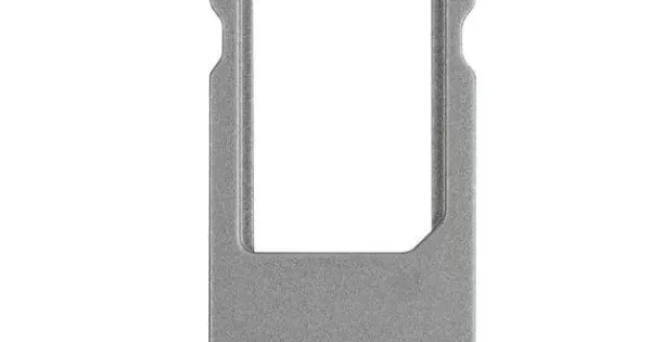 Apple iPhone 6 SIM Card Holder Tray - Grey