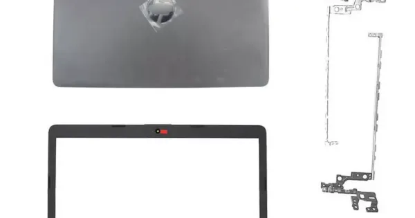 HP Notebook 14q-Cs 14q Cs0009TU LCD Top Cover Bezel with Hinges ABH