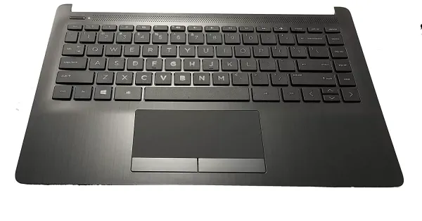 HP Pavilion 14-CF 14-DF 14-DK 14S Dy2500Tu Upper Touchpad Palmrest with ...