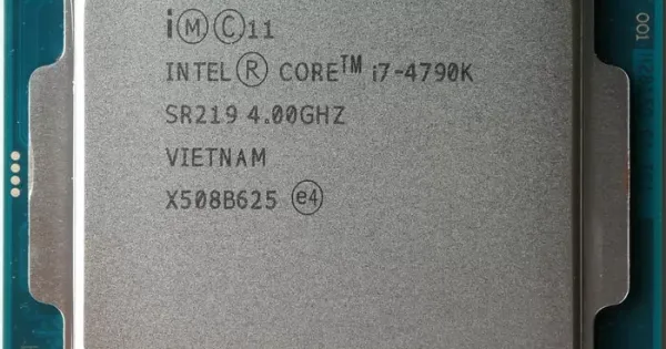 Intel Core i7 4790K Desktop Processor CPU