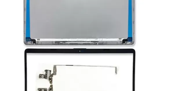 HP Pavilion 15s-dr1000tx LCD Back Cover Front Bezel with Hinge