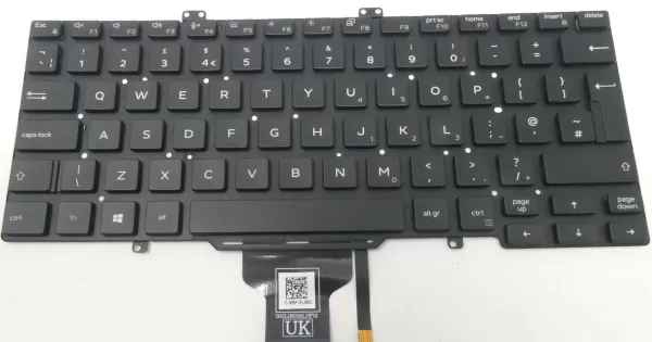 Dell Latitude 7400 Laptop Backlit Keyboard UK - V5H1J