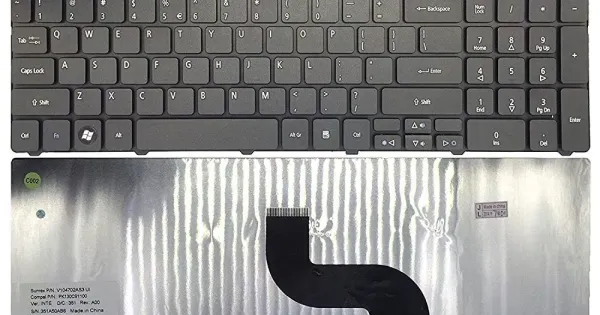 Laptop Keyboard for Acer Aspire 5738 5741 5742 5745 5810T 5750 5820G ...