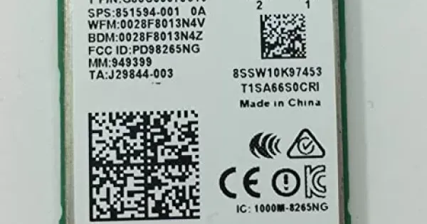 HP 15-AC Laptop Wireless Wifi Card