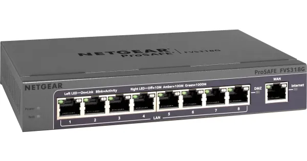 Netgear ProSafe GS108T v1 8 Port Gigabit Ethernet Smart Switch