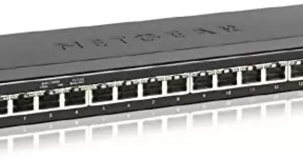 Netgear GS316 16 Port Gigabit Ethernet Unmanaged Switch
