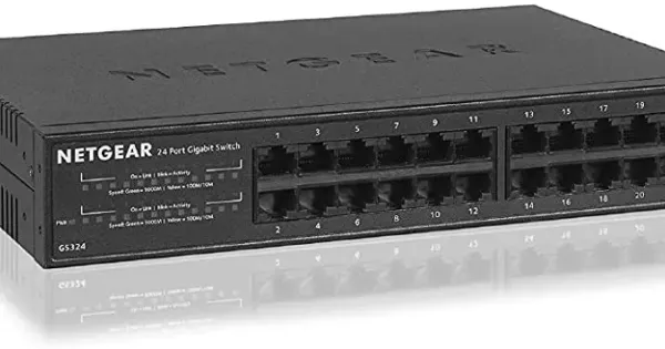 Netgear GS324 24 Port Gigabit Ethernet Unmanaged Switch