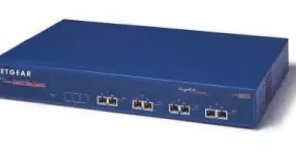 Netgear GS504 4 ports Fiber Optic Ethernet Switch Network FC Gigabit