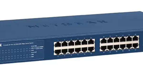 Netgear Prosafe GS724T v1 24 Port Gigabit Smart Network Switch