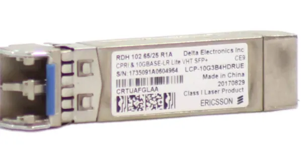Ericsson RDH 102 65/2 CPRI 10GBASE-LR Lite SFP Module