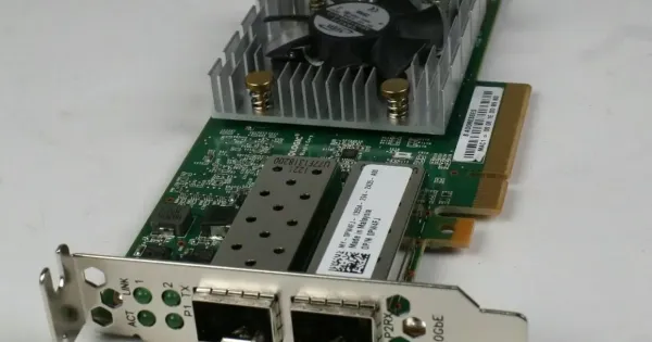 Dell QLogic QLE8262 2 x Ports 10GbE SFP+ PCI Express Converged Network ...