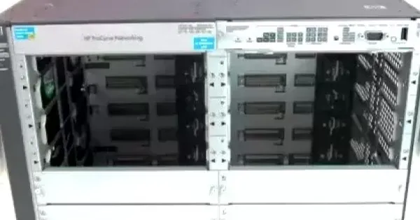 HP Procurve Switch 5412zl 12 Bay Modular Chassis