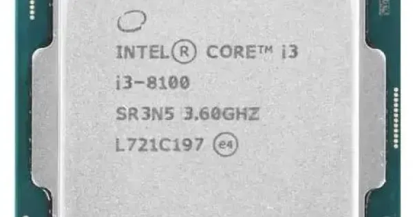 Intel I3 8th Generation 8100 Processor Desktop