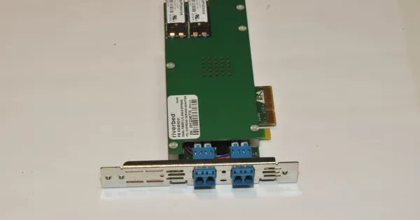 Riverbed NIC-01G-2SX Dual Fiber SX GIG-E PCIe Server Adapter 410-00101-01