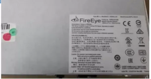 FireEye 1004s-PX-HW FIREWALL SECURITY EQUIPMENT FEI-013 4 Ports 1000 ...