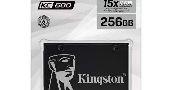 Kingston KC600 256GB 2.5 Inch Laptop Hard Disk