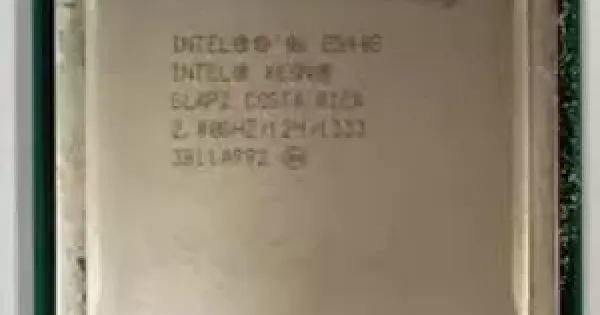 Intel® Xeon® CPU E5405 @ 2.00GHz