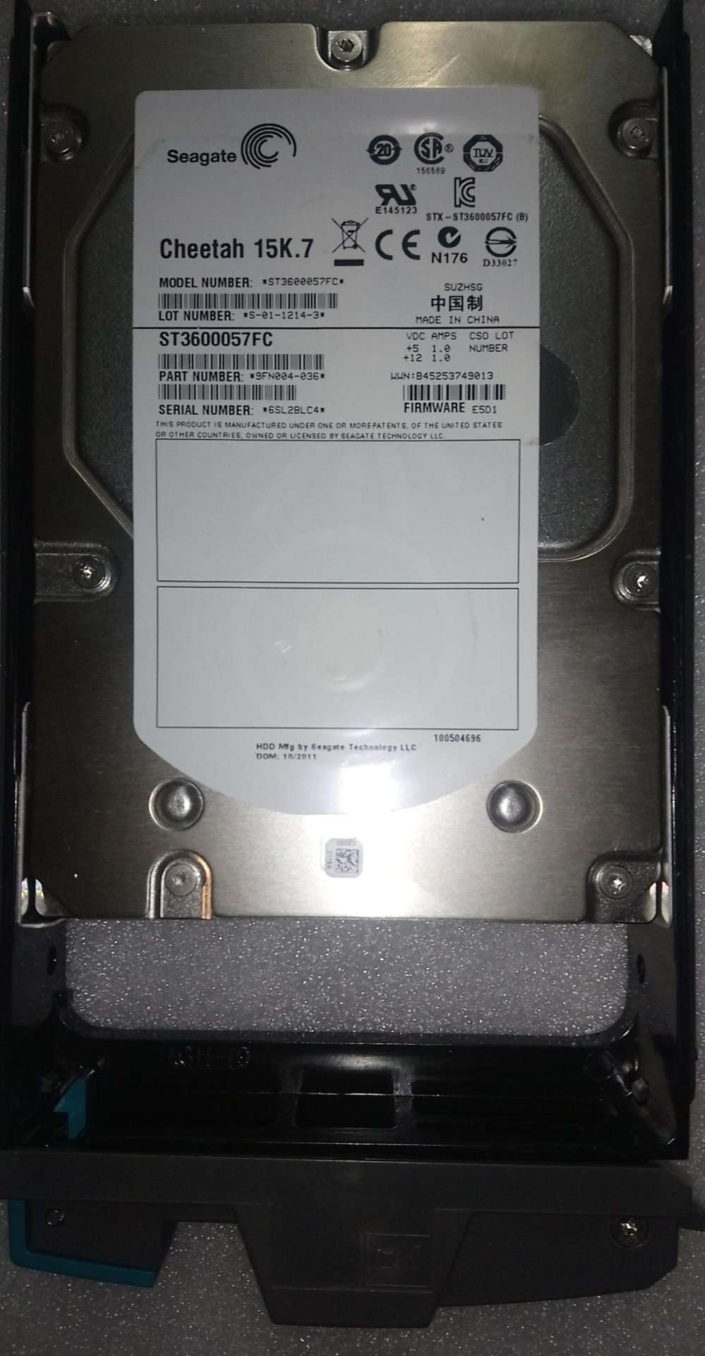 Hitachi USP-V 600 600GB 15K Fibre Channel Hard Drive