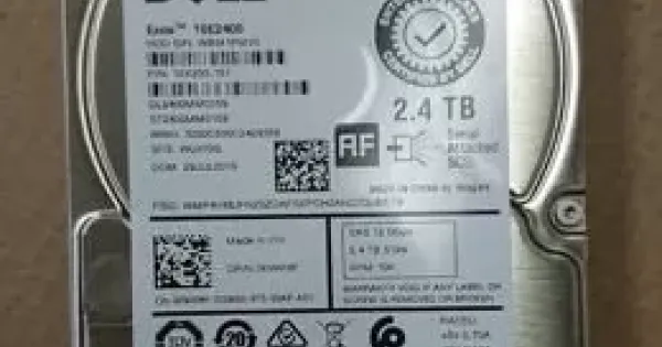 Dell 2.4TB 10K RPM SAS 12Gbps 2.5inch Hard Disk 1XK233-155