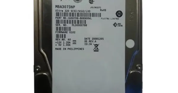 Get Fujitsu SAS Hard Disk at Xfurbish | 73GB Hard Disk Drive with Warranty