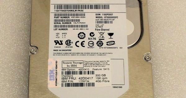 Shop IBM SAS Hard Disk Drive at Xfurbish | 300GB Hard Disk in ...