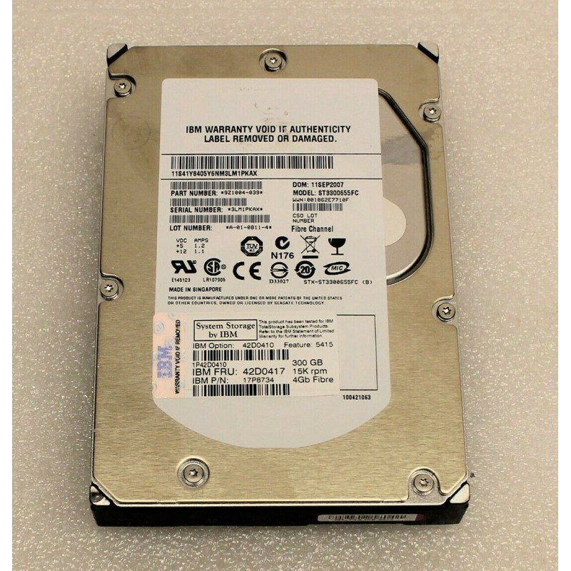 Shop IBM SAS Hard Disk Drive at Xfurbish | 300GB Hard Disk in ...