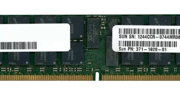 X4226A-Z 2GB 371-1920 Memory Sun Fire X4100 M2, X4200 M2, Netra X4200 M2