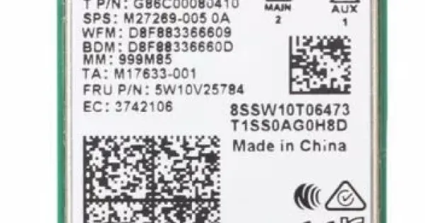 Intel Wi-Fi 6E AX210 AX210NGW 802.11AX AC Wi-Fi 6 AX200 M.2 Wifi ...