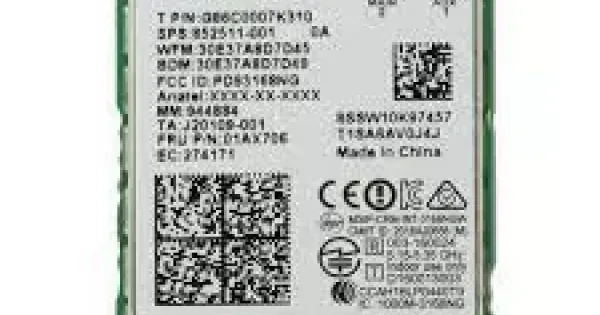 01AX706 - Intel 3168NGW Dual Band Wireless-AC 3168 802.11 Ac 1x1 WiFi ...