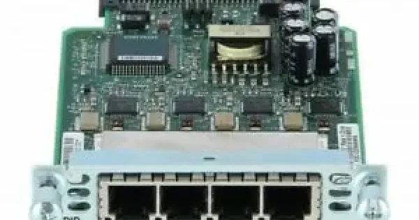 Refurbished Cisco VIC-4FXS/DID 4x High-Density FXS/DID Voice Router Fax ...