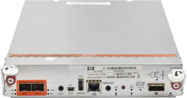 HP P2000 G3 MSA FC Controller Unit AP836A