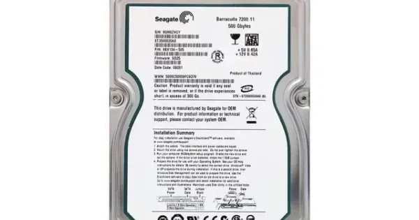 Seagate Barracuda 400GB 7.2K RPM 3.5 Inch IDE Hard Disk ST3400620AS