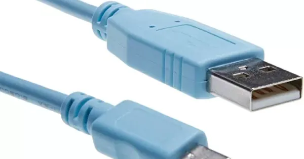Cisco CAB-CONSOLE-USB Console Cable 6ft with USB Type A and mini-B