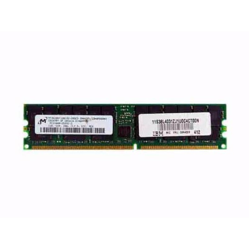 Ibm 09n4308 1gb 266mhz Pc2100 184-pin Cl2.5 Ecc Registered Ddr Sdram ...