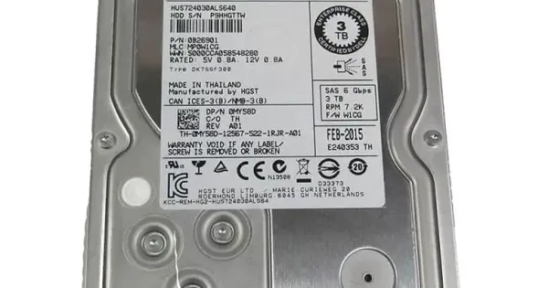 Dell 0F22903 6TB SAS 7.2K 12Gbps HDD Hard Disk Drive