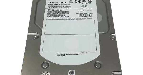 Seagate Cheetah 15K.7 ST3600057SS 3.5" 600GB 15K SAS Hard Drive 9FN066-008