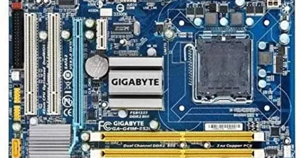 Gigabyte GA-G41M-ES2L ATX LGA775 Socket G41 System Motherboard