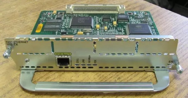 CISCO NM-1FE-TX FAST ETHERNET NETWORK MODULE