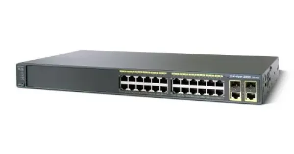 Cisco Catalyst 24 Port Gigabit Ethernet Managed Switch WS-C2960G-24TC-L