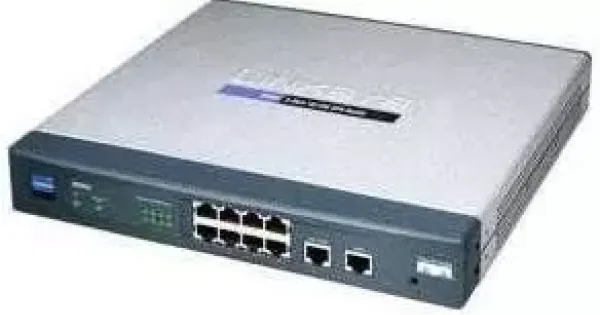 Cisco Rv082 8 - Port Fast Ethernet VPN Router | Linksys 10/100 Mbps Switch