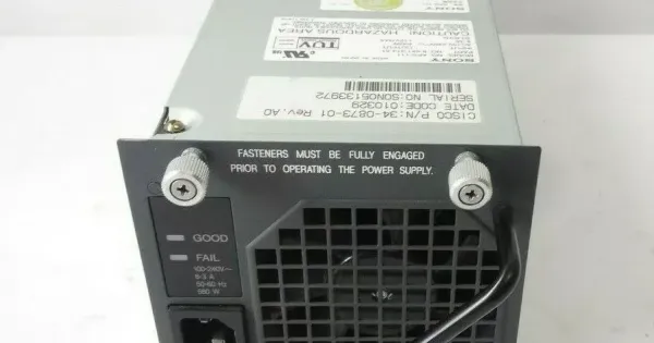 Cisco Catalyst 4000 4006 400W Power Supply APS-111 34-0873-01