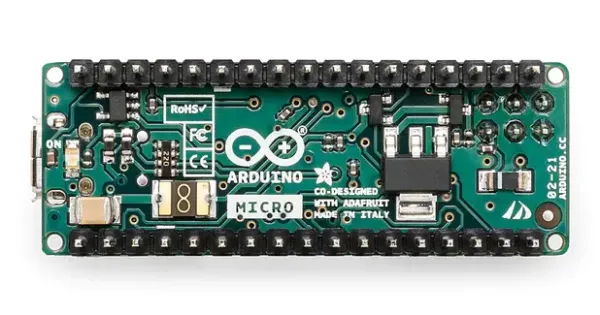 Arduino Micro With Headers